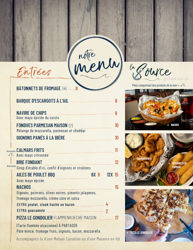 Menu De Café D Volada